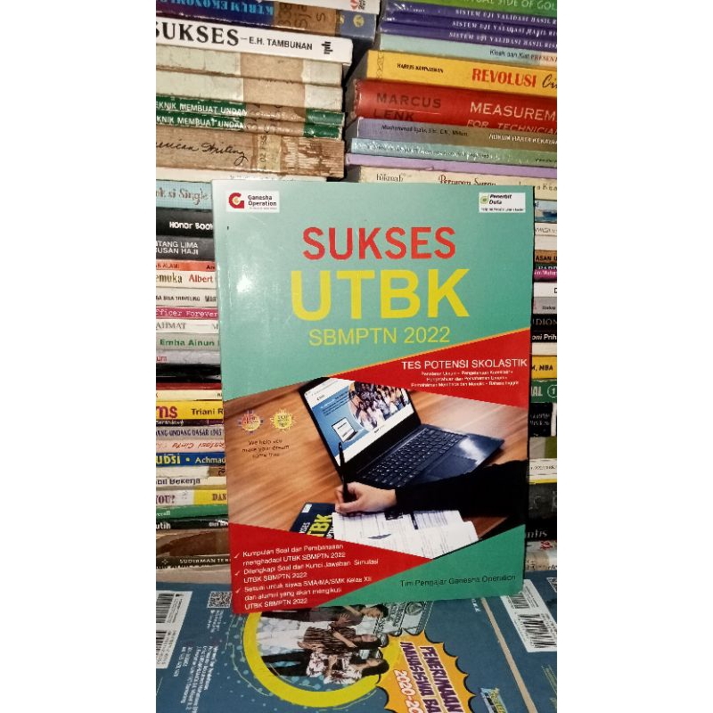 Jual Original Buku Sukses Utbk Sbmptn 2022 Tes Potensi Skolastik