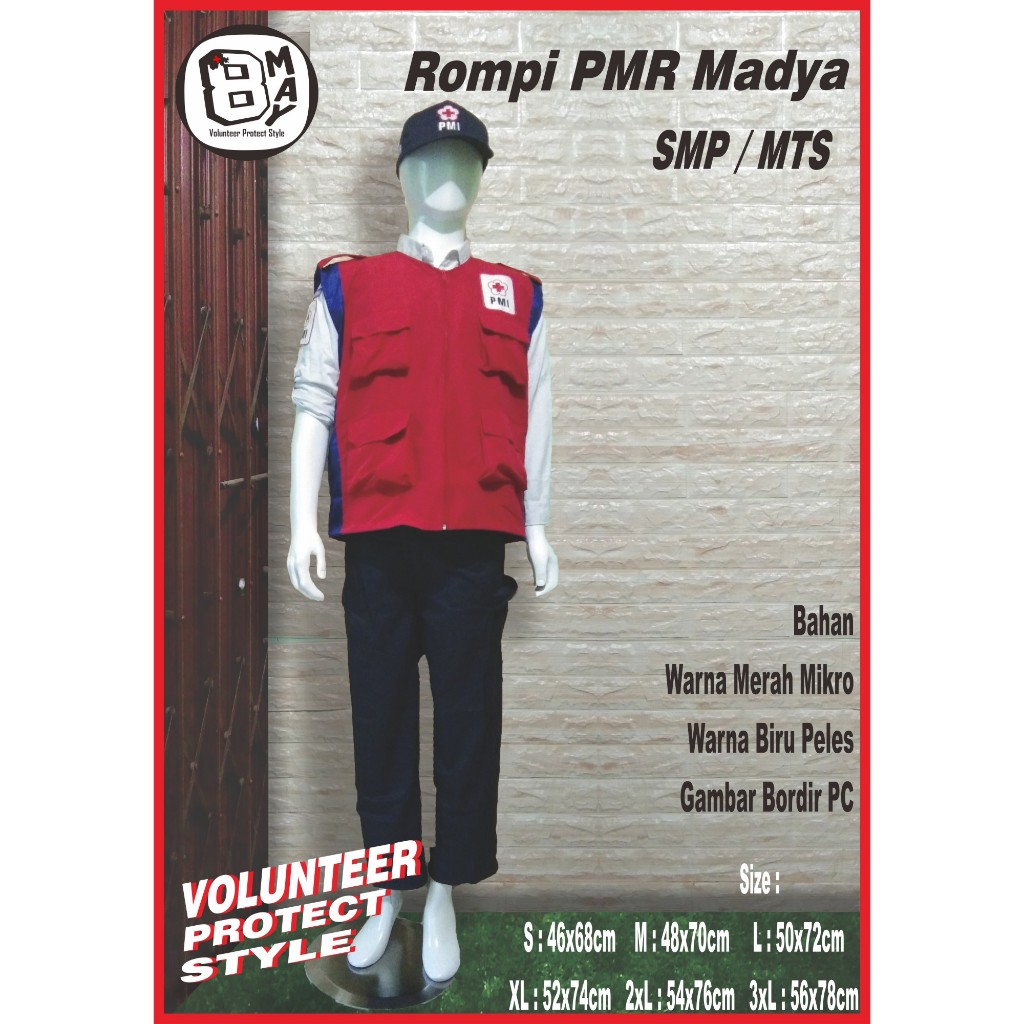 Jual Rompi PMR MULA, MADYA, WIRA | Shopee Indonesia