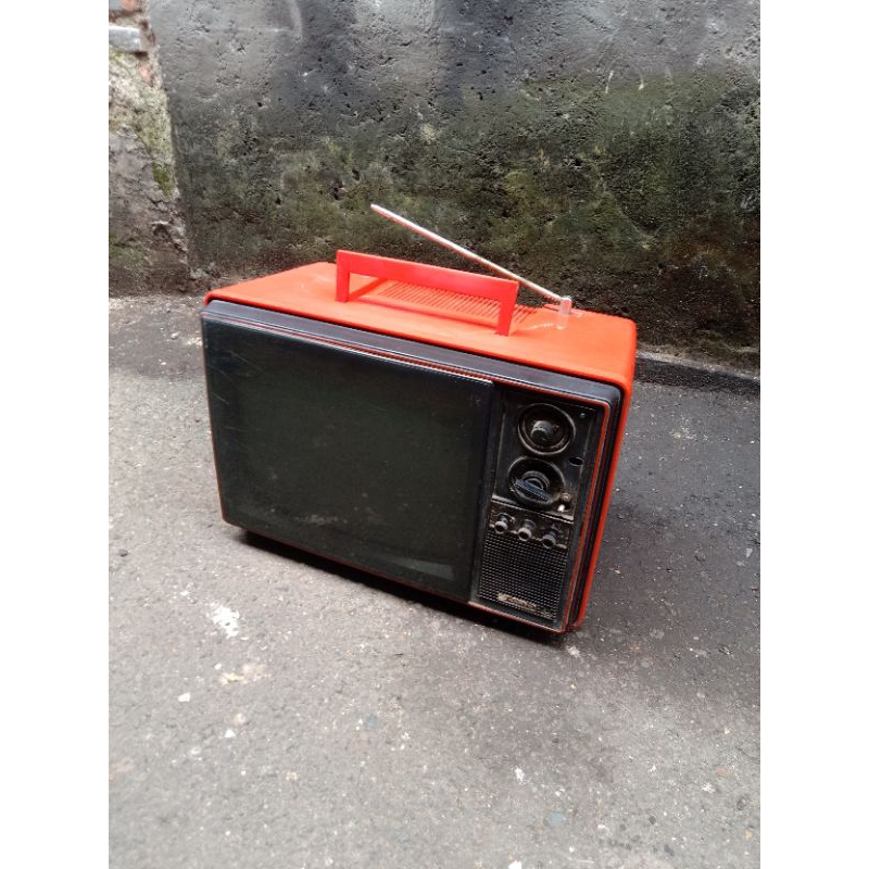 Jual tv Jadul tv antik tv lawas retro vintage television Sanyo 14 ...