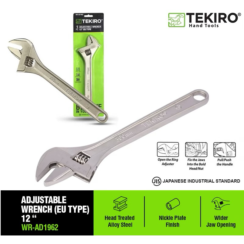 Jual Tekiro Kunci Inggris 12"/ Adjustable Wrench 12 INCH | Shopee Indonesia