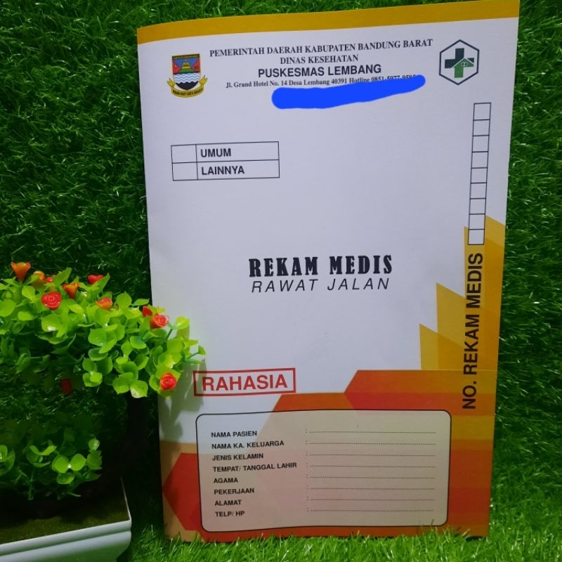 Jual Map Rekam Medis Bahan Karton Tik 200 gram | Shopee Indonesia