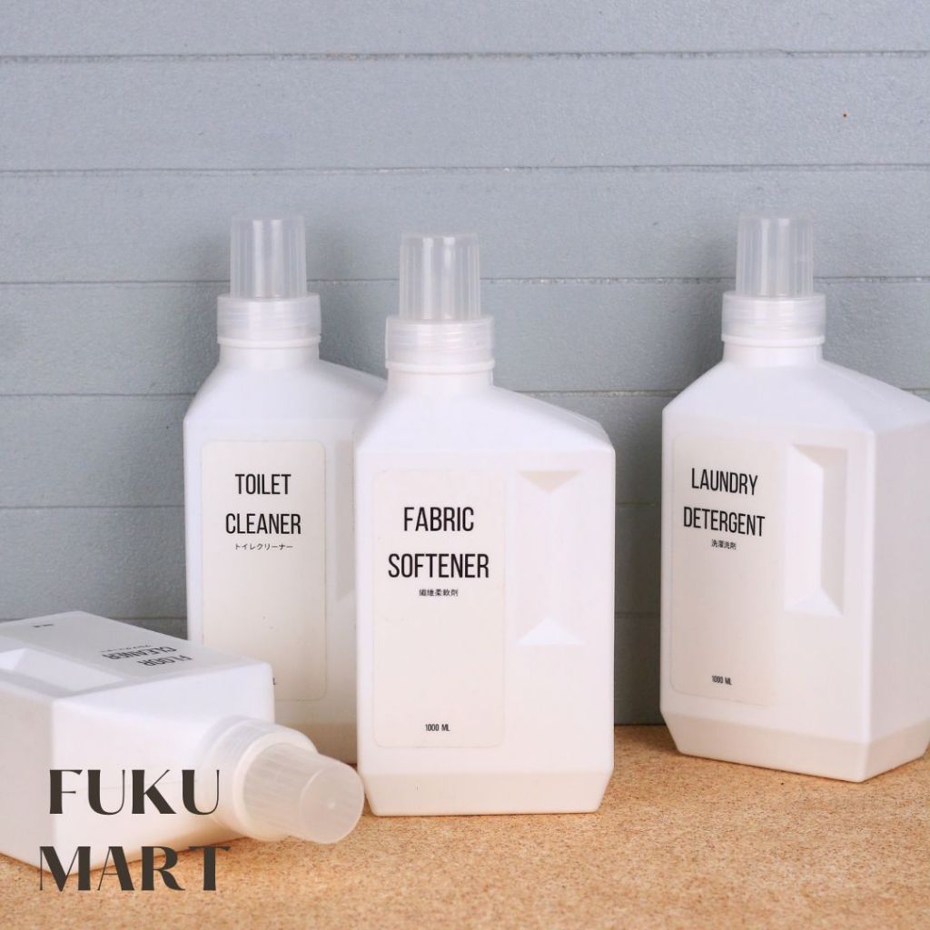 Jual Botol Tempat Detergent Softener Laundry Deterjen Pewangi Botol ...