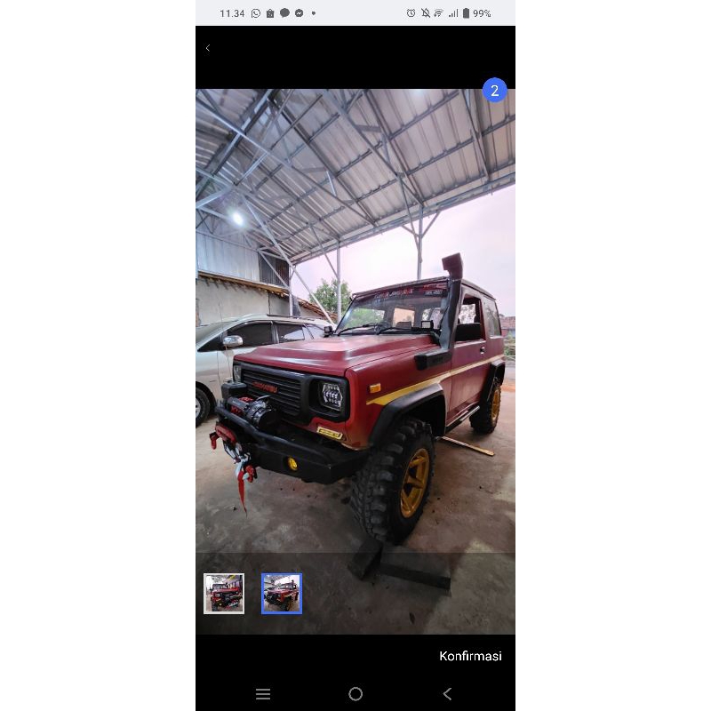Jual PNP bemper arb depan ferosa/taft | Shopee Indonesia