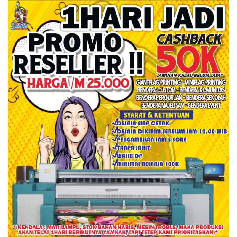 Jual BENDERA UKURAN 600X300 PAKAI DESAIN SENDIRI, CONTOH DESAIN BENDERA ...