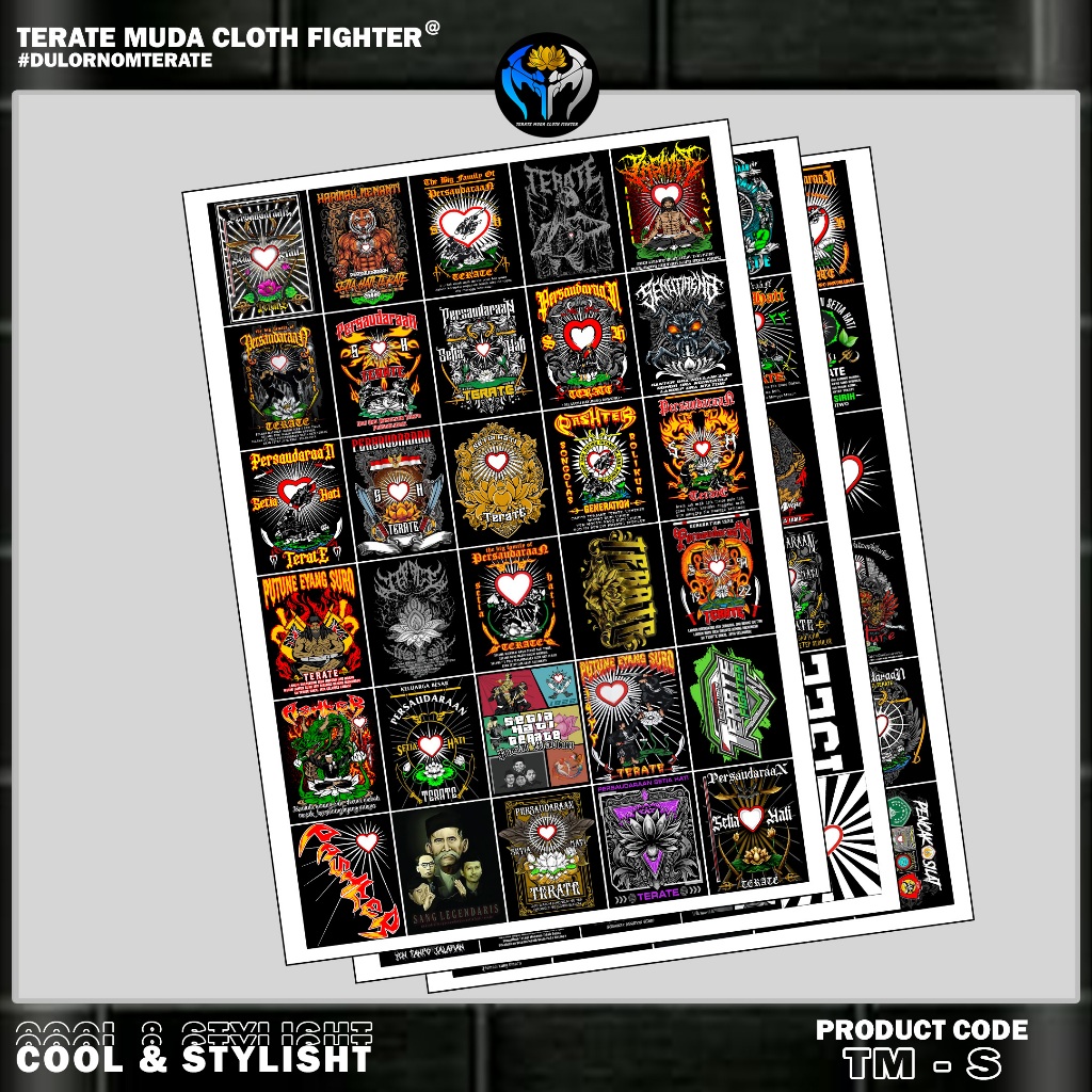 Jual STICKER PSHT DARI DESAIN DESAIN TERLARIS BAHAN PREMIUM (BISA COD ...