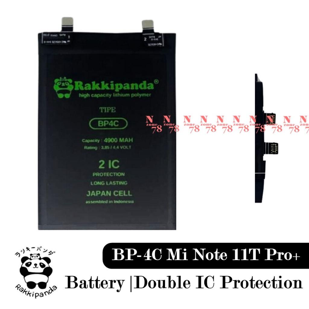 Jual Baterai Mi Note 11T Pro Plus BP4C BP-4C Double IC Protection ...