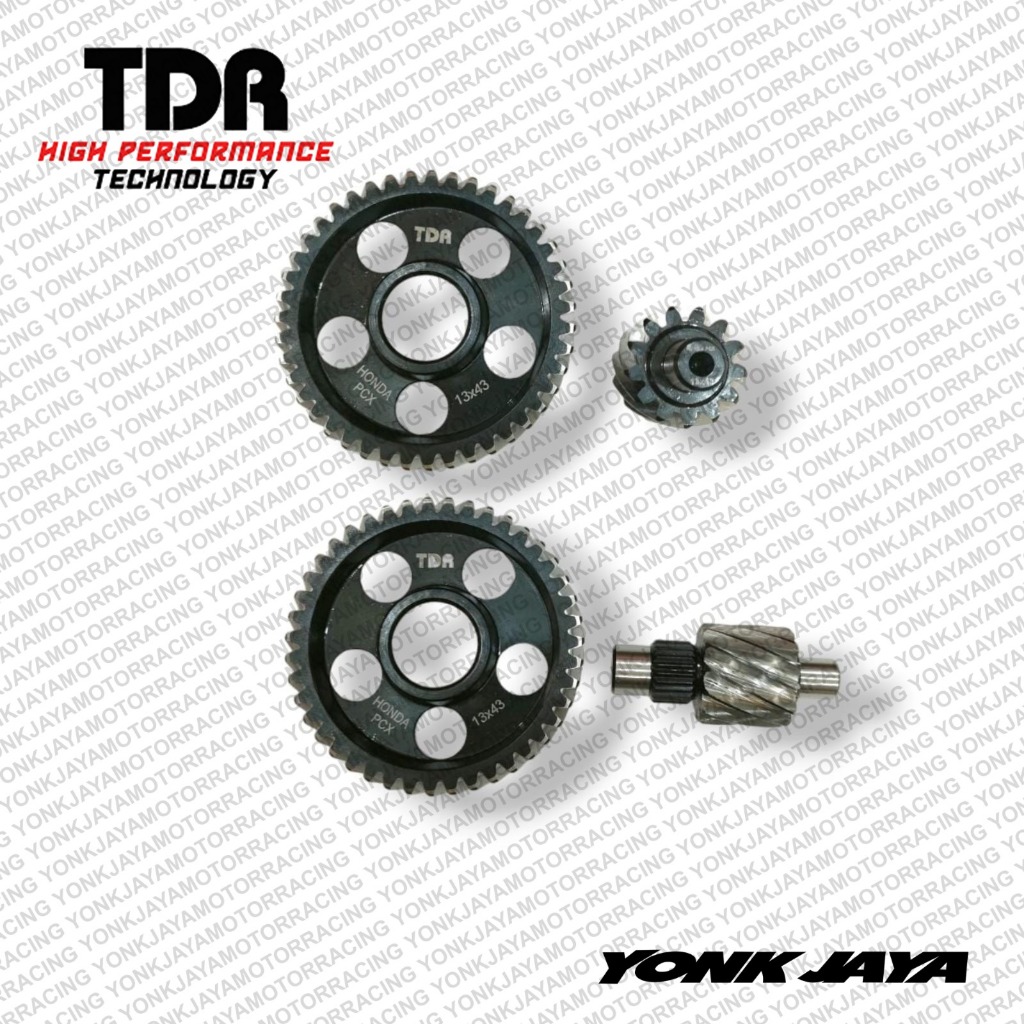 Jual GEAR BOX RATIO TDR PCX 160 / ADV 160 / VARIO 160 13TX43T | Shopee ...