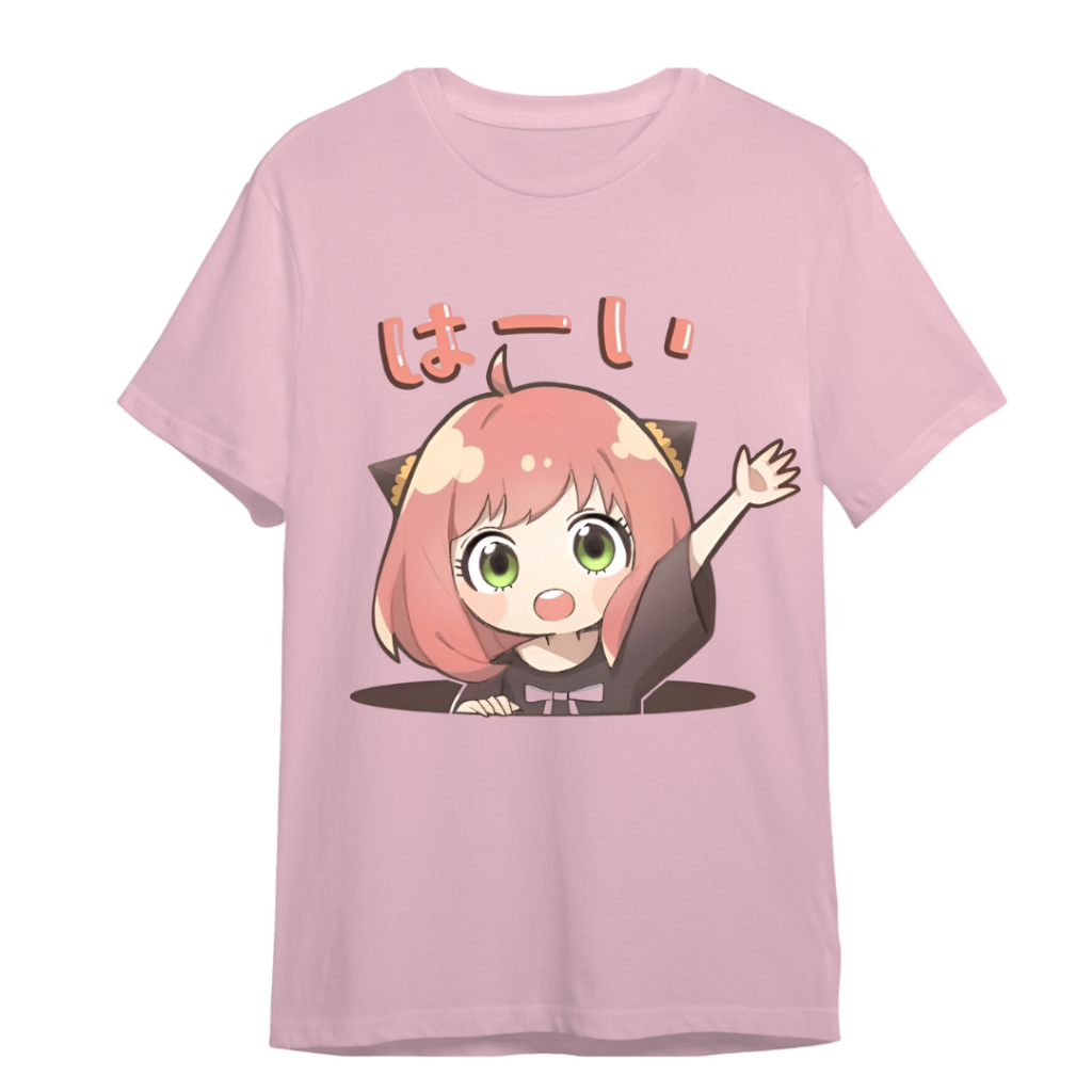Jual Kaos ANIME ANYA LUCU MG AY17-20 Cotton Combed 24s Custom Sablon ...