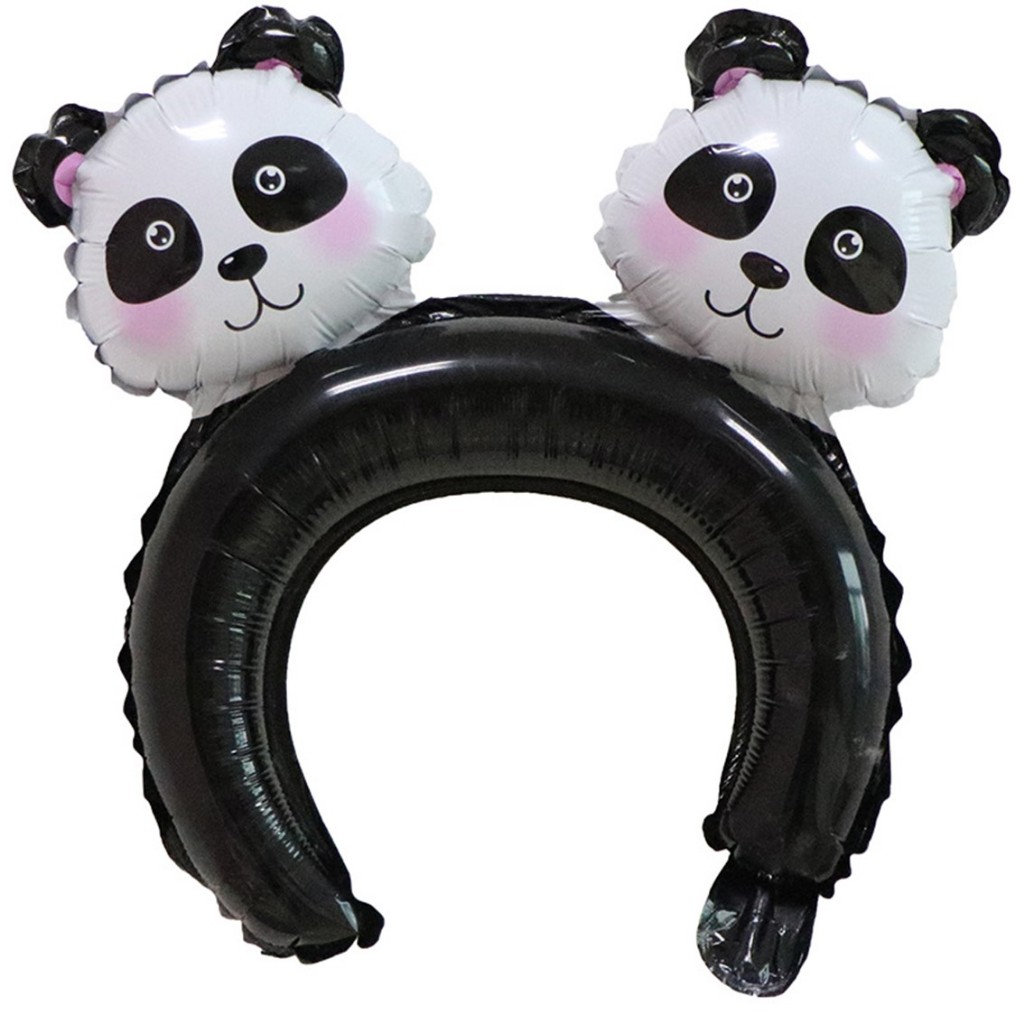 Jual HC Balon Bando Karakter Hewan Balon Foil Kartun Animal Headband ...
