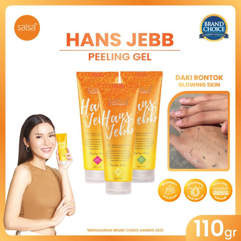 Jual Salsa hans Jebb perontok daki - salsa perontok daki exfoliasi ...