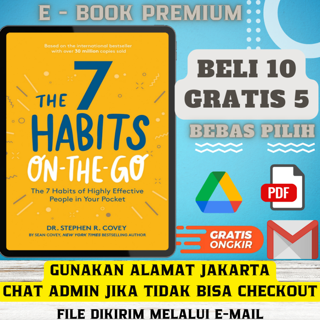 Jual THE 7 HABITS ON THE GO book pdf Bahasa Inggris | Shopee Indonesia