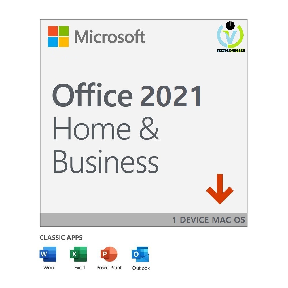 Jual Product Key Microsoft Office 2021 Home & Business Retail ...