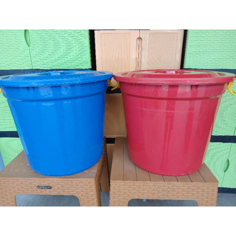 Jual TONG AIR 60 LITER / EMBER TUTUP/TIMBA AIR WARNA DIAMOND | Shopee Indonesia
