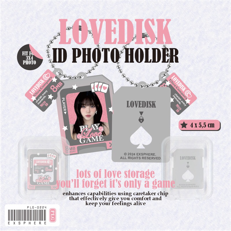 Jual Lovedisk ID Photo Holder - Play Love Game Edition | Shopee Indonesia