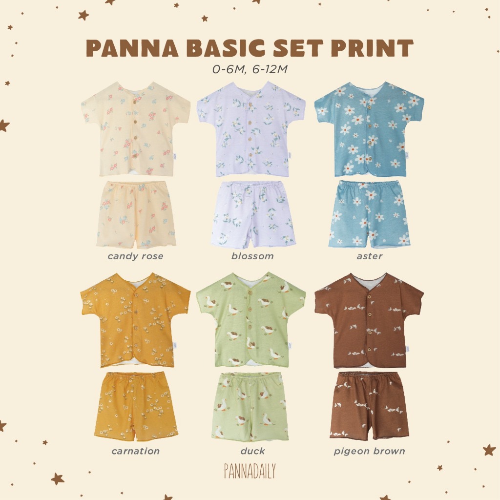 Jual BOHOPANNA - PANNADAILY - PANNA DAILY - BABY & BAYI - BASIC SET ...