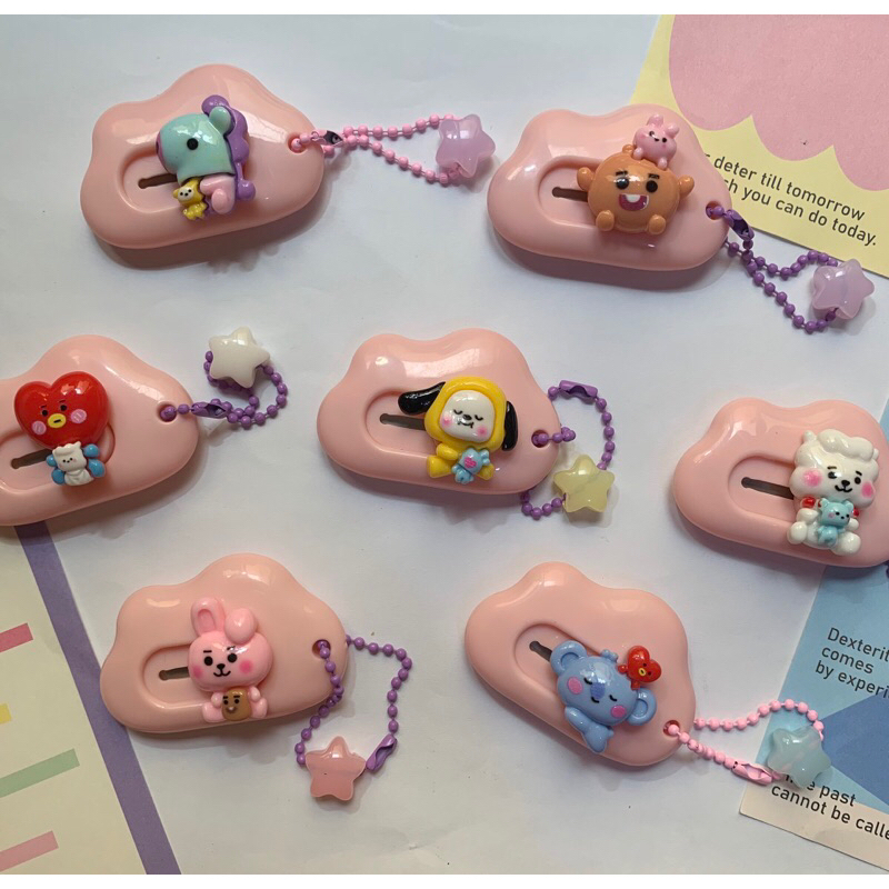 Jual Cutter Mini BT21 • MANG SHOOKY TATA CHIMMY RJ COOKY KOYA | Shopee ...