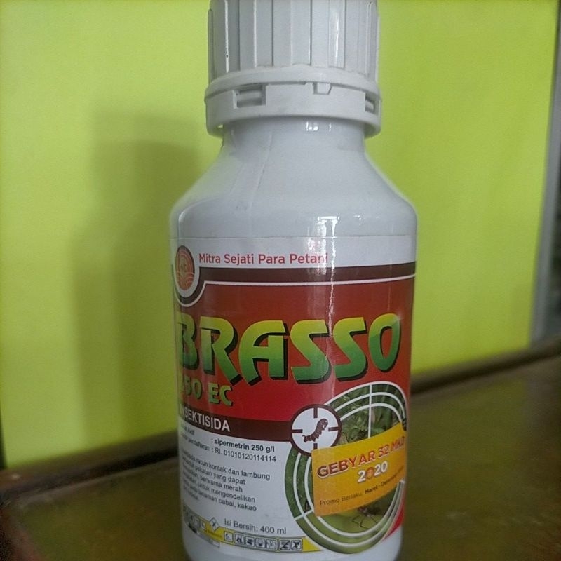 Jual BRASSO 250 EC insektisida 400ml | Shopee Indonesia
