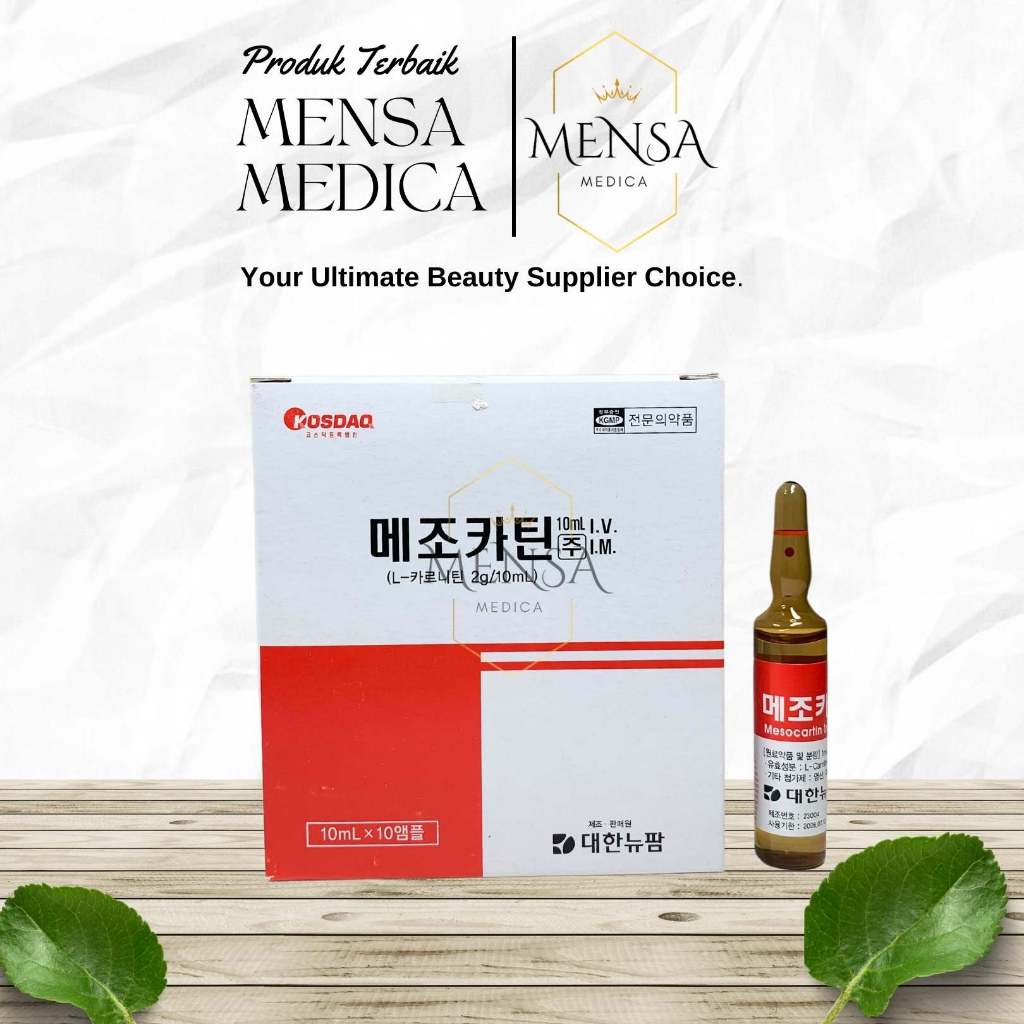 Jual Mesocartine - Pengahancur Lemak Tubuh - Original - Ecer | Shopee ...