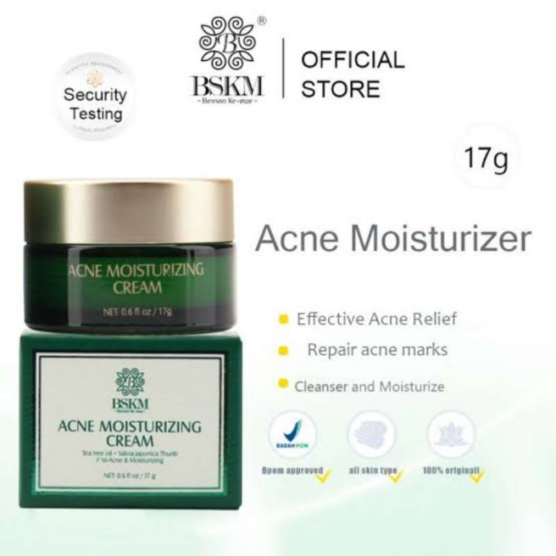 Jual BSKM Acne Treatment Moisturizing Cream (17 g) | Shopee Indonesia
