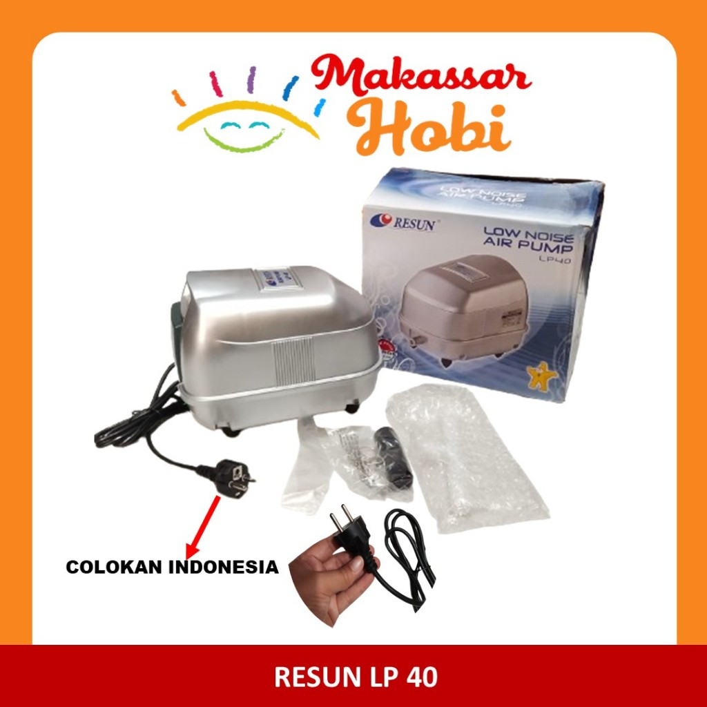 Jual RESUN LP-40 Pompa Udara Aerator Aquarium Air Pump Kolam Ikan LP40 ...