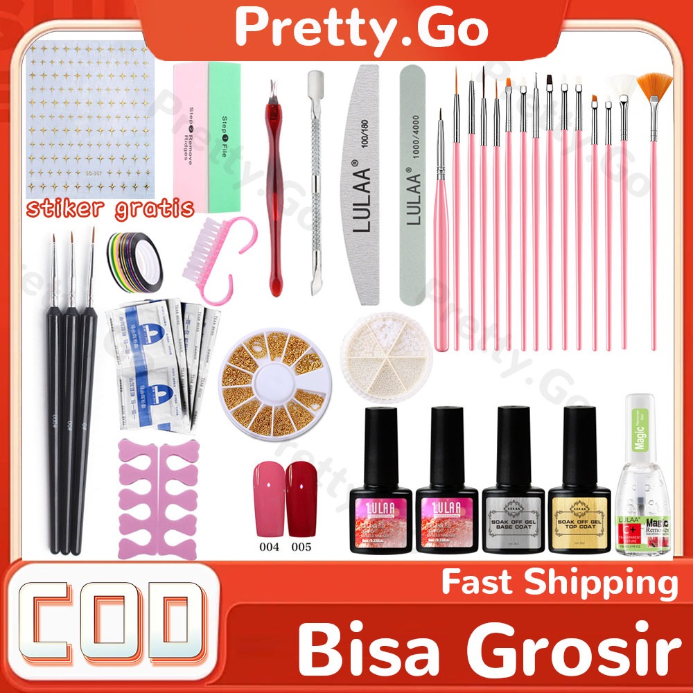 Jual Paket Nail Art ekslusif UV Gel Paket 2 Warna Cat Kuku Gel Usaha ... Jual Paket Nail Art ekslusif UV Gel Paket 2 Warna Cat Kuku Gel Usaha ...
