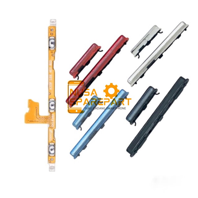 Jual TOMBOL SET + FLEXIBLE ON OFF DAN VOLUME SAMSUNG A31 A315F | Shopee Indonesia