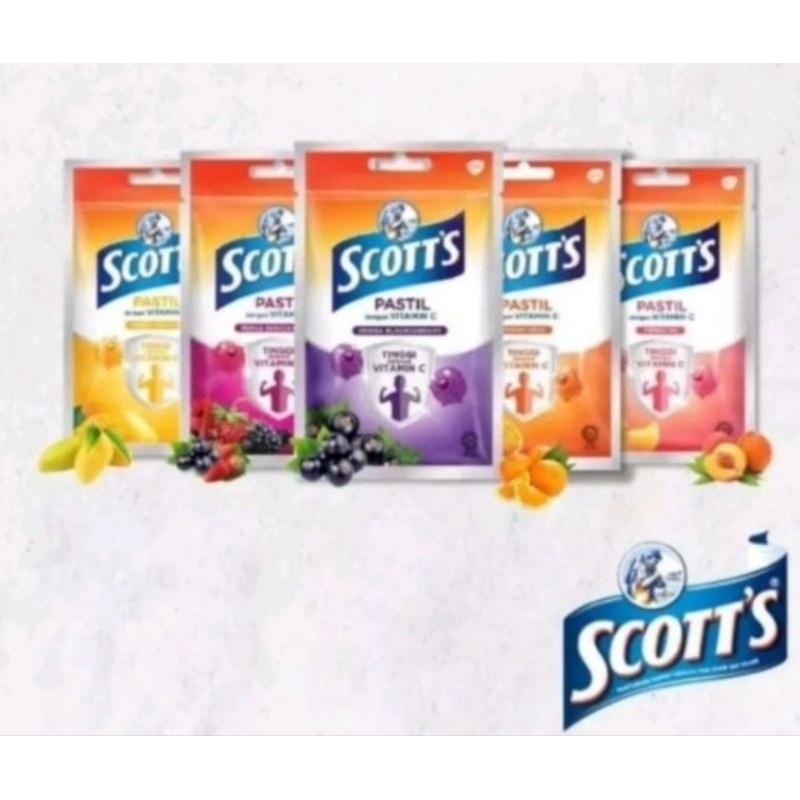 Jual Scoot's - Vitamin Pastil Sachet 15pastil | Shopee Indonesia