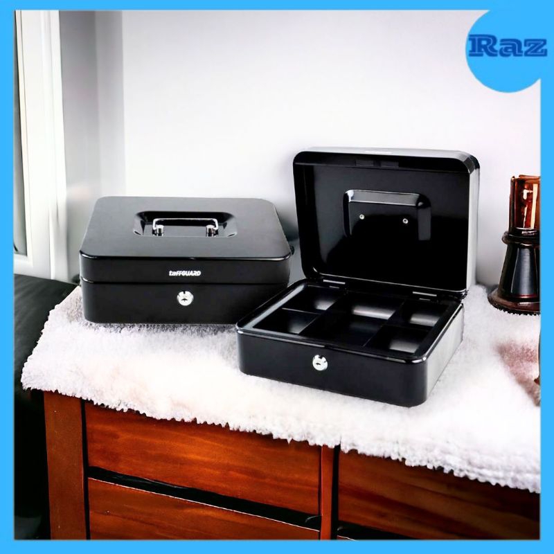 Jual Brankas Mini Kotak Box Penyimpan Uang Kasir Perhiasan Dokumen Safebox | Shopee Indonesia