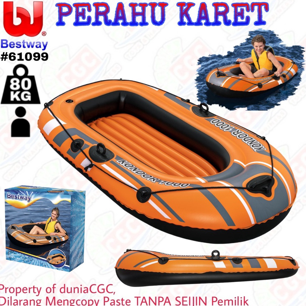 Jual ART W59A Bestway 6199 Perahu Karet Hydro Force Raft SNI | Shopee ...