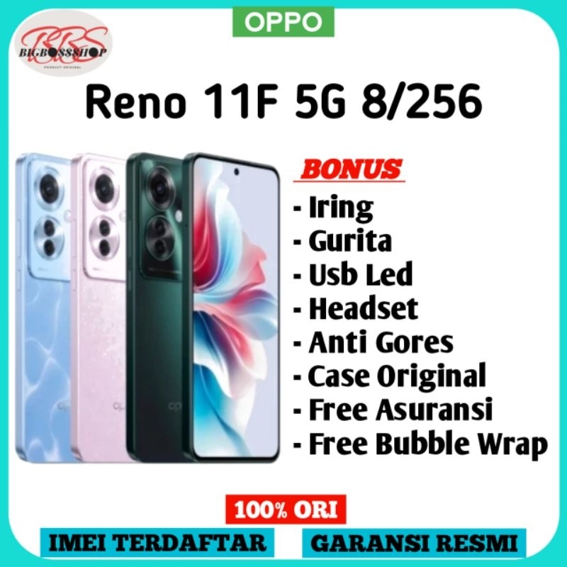 Jual OPPO Reno 11F 5G 8/256 GB Garansi Resmi | Shopee Indonesia
