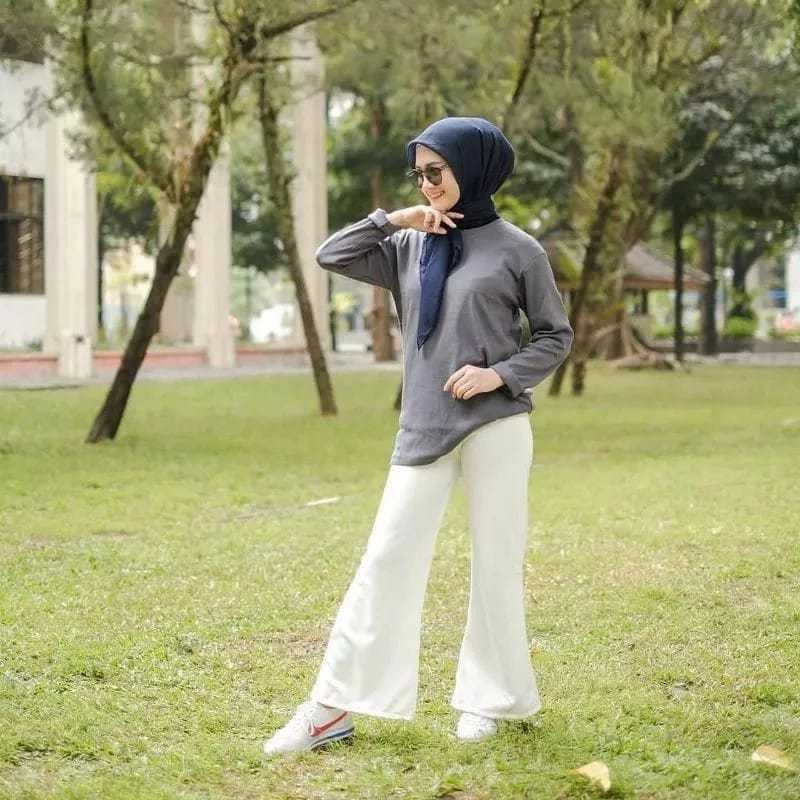 Jual CELANA PANJANG WANITA MODEL CUTBRAY CLASIC AND CASUAL BAHAN KAIN ...