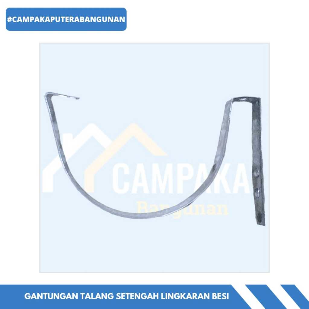 Jual Gantungan Talang Atap / Sambungan Talang Atap / Bentuk Oval Bulat ...