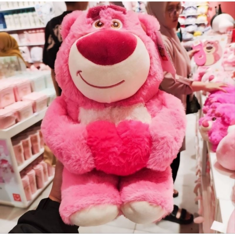 Jual Miniso Boneka Lotso Disney Pixar - Disney Pixar Lotso Collection ...