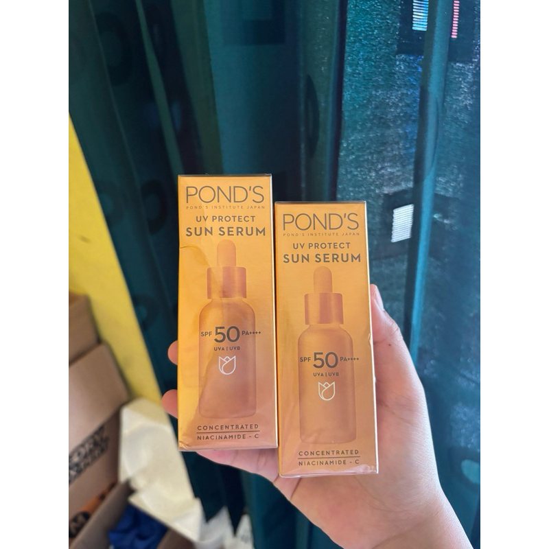 Jual PONDS UV PROTECT SUN SERUM BOTTLE SPF50+ PA++++ UVA UVB LIGHTWEIGHT SUNSCREEN WITH ...