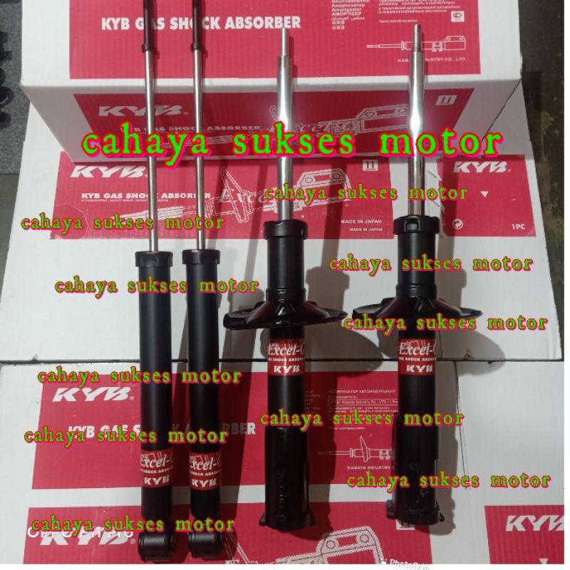 Jual shockbreaker shock absorber depan belakang Toyota all new yaris merek KAYABA EXCEL G JAPAN ...