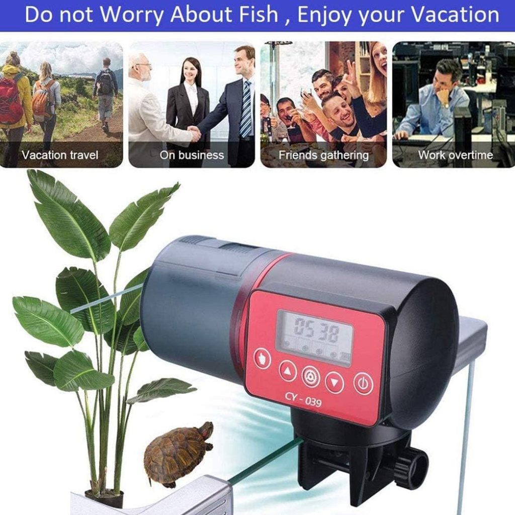 Jual Gabi SMART FEEDER Dispenser Makanan Ikan Otomatis Aquarium ...