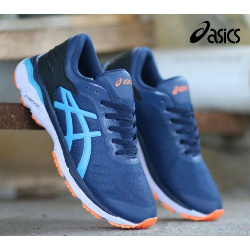 Jual Sepatu Sport Pria Olahraga Varian Black Navy Grey | Shopee Indonesia