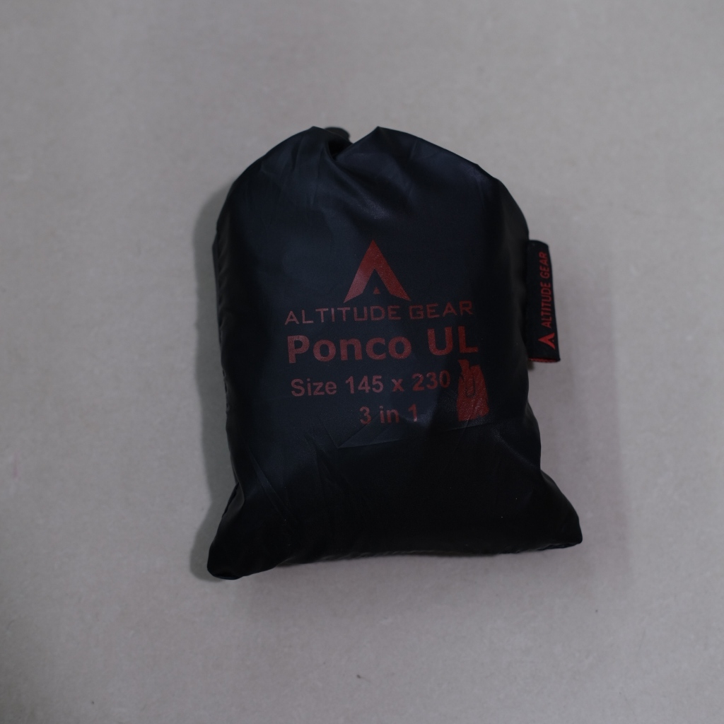 Jual Jas Hujan Poncho Ultralight 3in1 anti tembus Altitude gear 145cm x ...