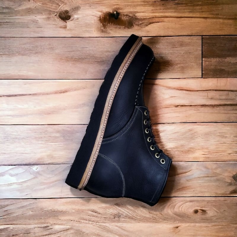 Jual Map Inc Moctoe Boots Norwegian - Sepatu Moc Toe Kulit Sapi Asli ...