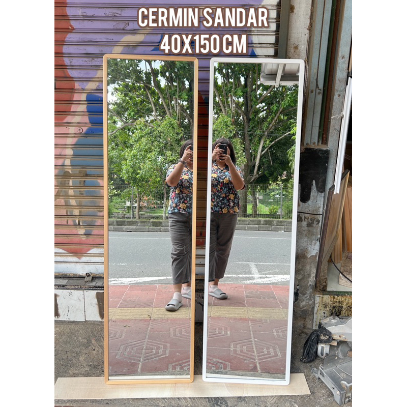 Jual Cermin Sandar Full Body 40x150cm | Shopee Indonesia