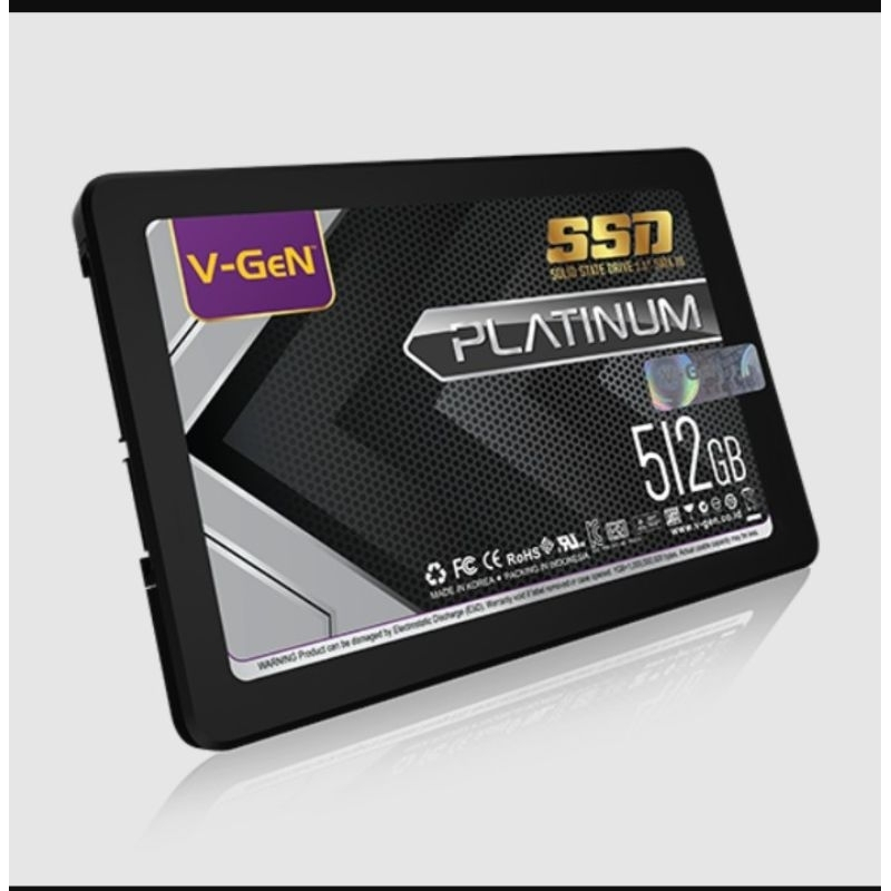 Jual SSD 512GB V-GeN SATA 3 | SSD Laptop Komputer VGeN 512 GB SATA III ...
