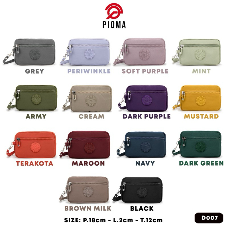 Jual Dompet Pioma 2 Reslecting Muat Handphone | Shopee Indonesia