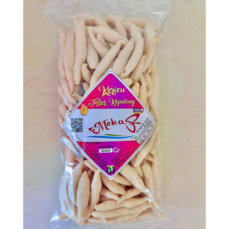 Jual Kericu Telur Kepiting (200gram) | Shopee Indonesia
