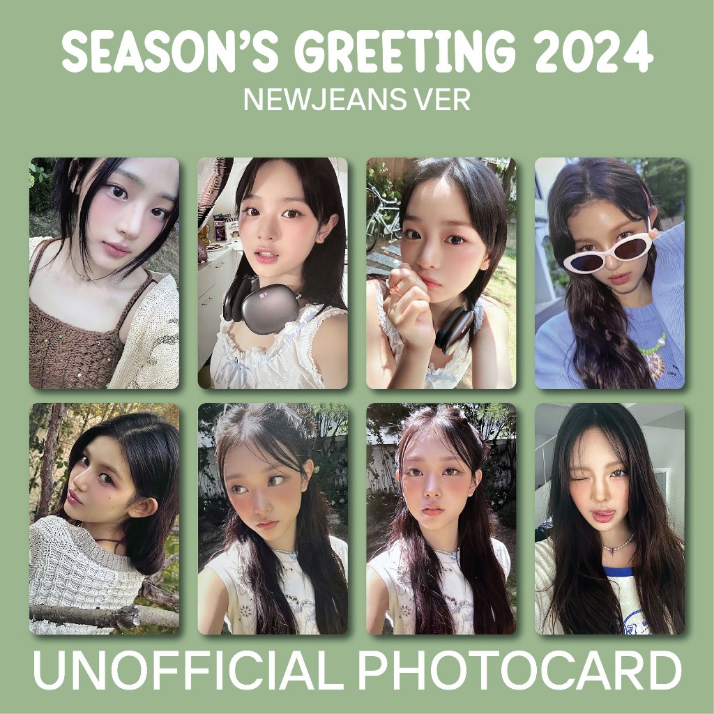 Jual [UNOFFICIAL PC] NEWJEANS - SEASON'S GREETING 2024 SG24 | Shopee Indonesia