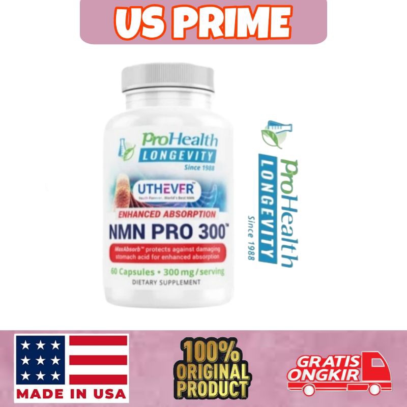Jual Nmn Pro Health 300 Prohealth Longevity Anti Aging Nad 60 Caps