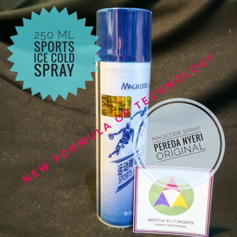 Jual Spray Pereda Nyeri Magicode Sakit Otot Keseleo Semprotan Ice Cool Jos | Shopee Indonesia