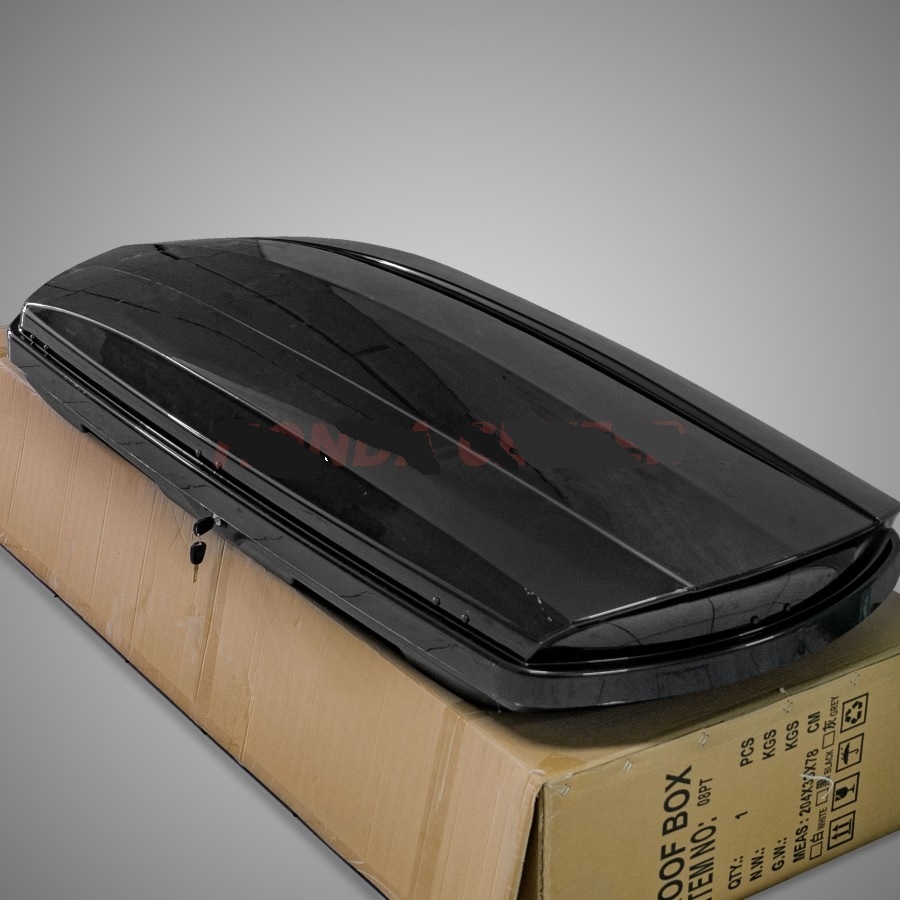Jual Roof box mobil universal material abs 700 liter hitam roofbox ...