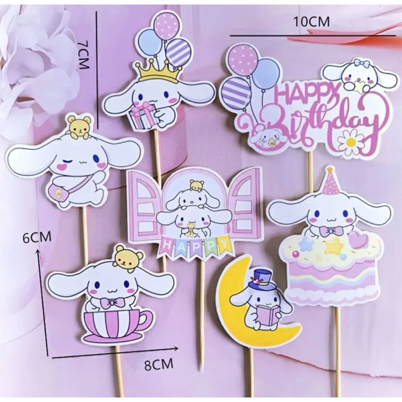 Jual TOPPER SET Ulang Tahun Happy Birthday Sanrio kuromi Lotso My ...
