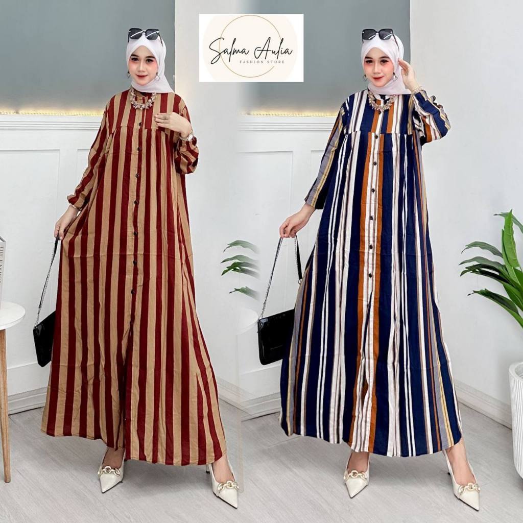 Jual GAMIS ZARA SALUR PREMIUM / GAMIS RAYON MOTIF / GAMIS RAYON | Shopee Indonesia