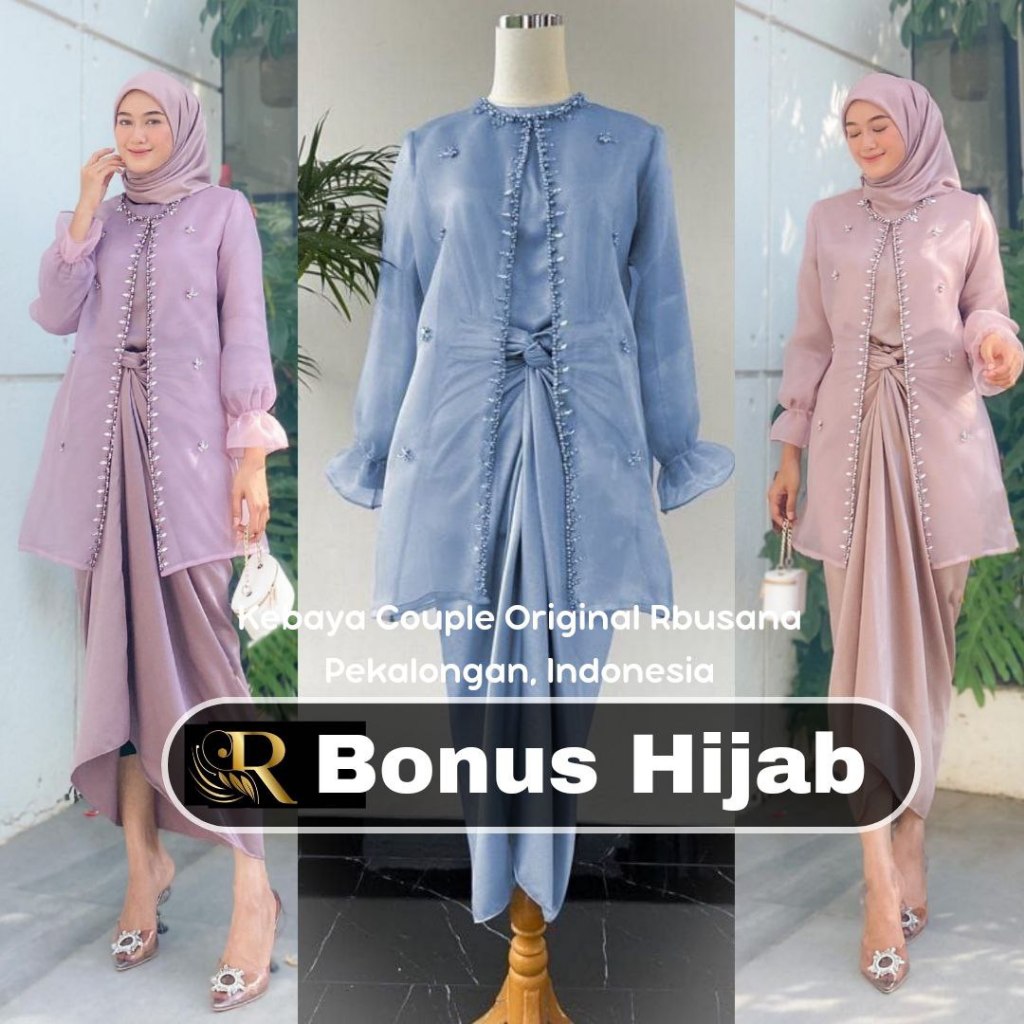 Jual (ADA JUMBO!) ONESET JEMMA ORGANZA PREMIUM TERBARU OUTFIT KONDANGAN ...